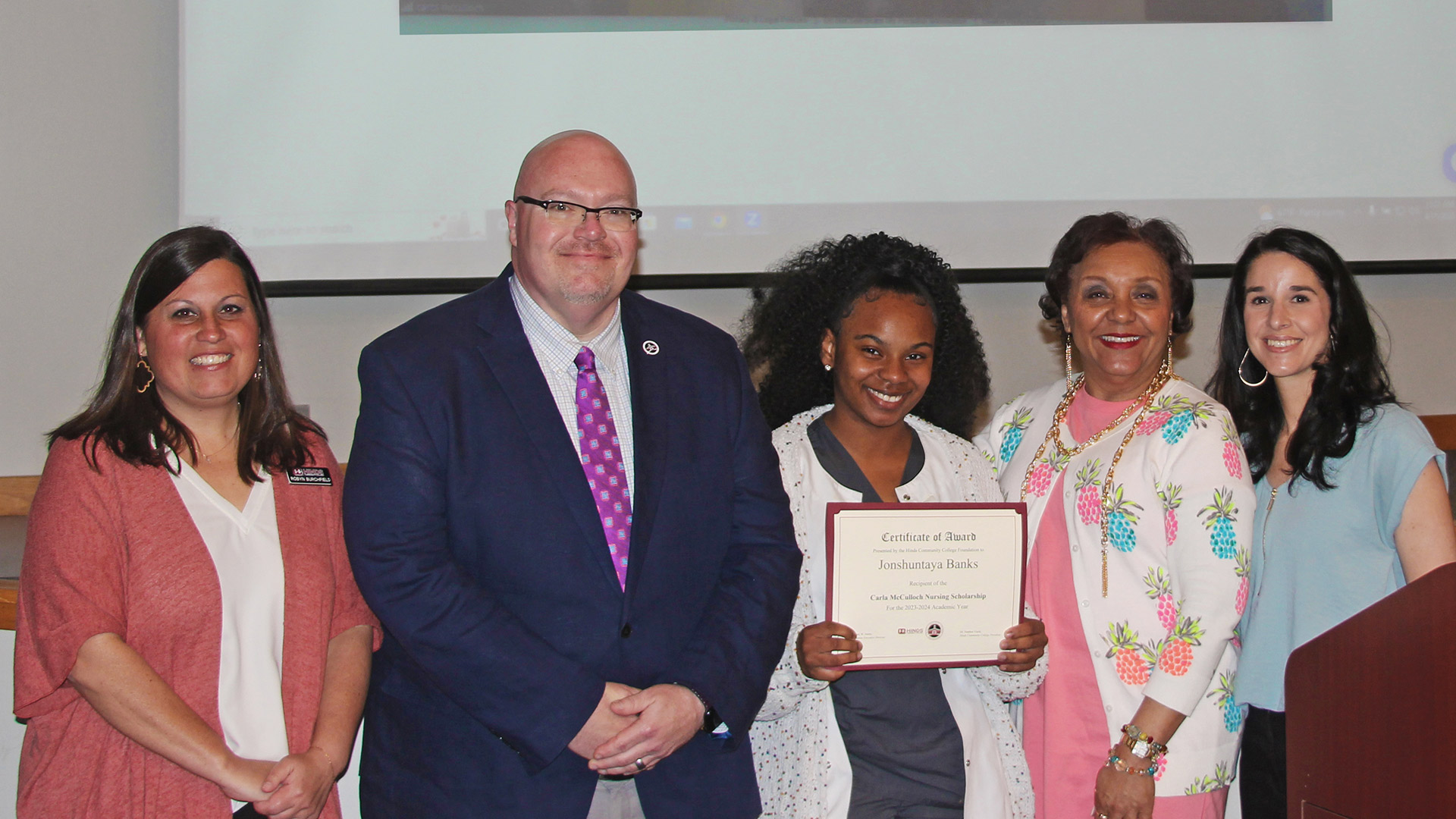 Hinds CC nursing student receives McCulloch scholarship
